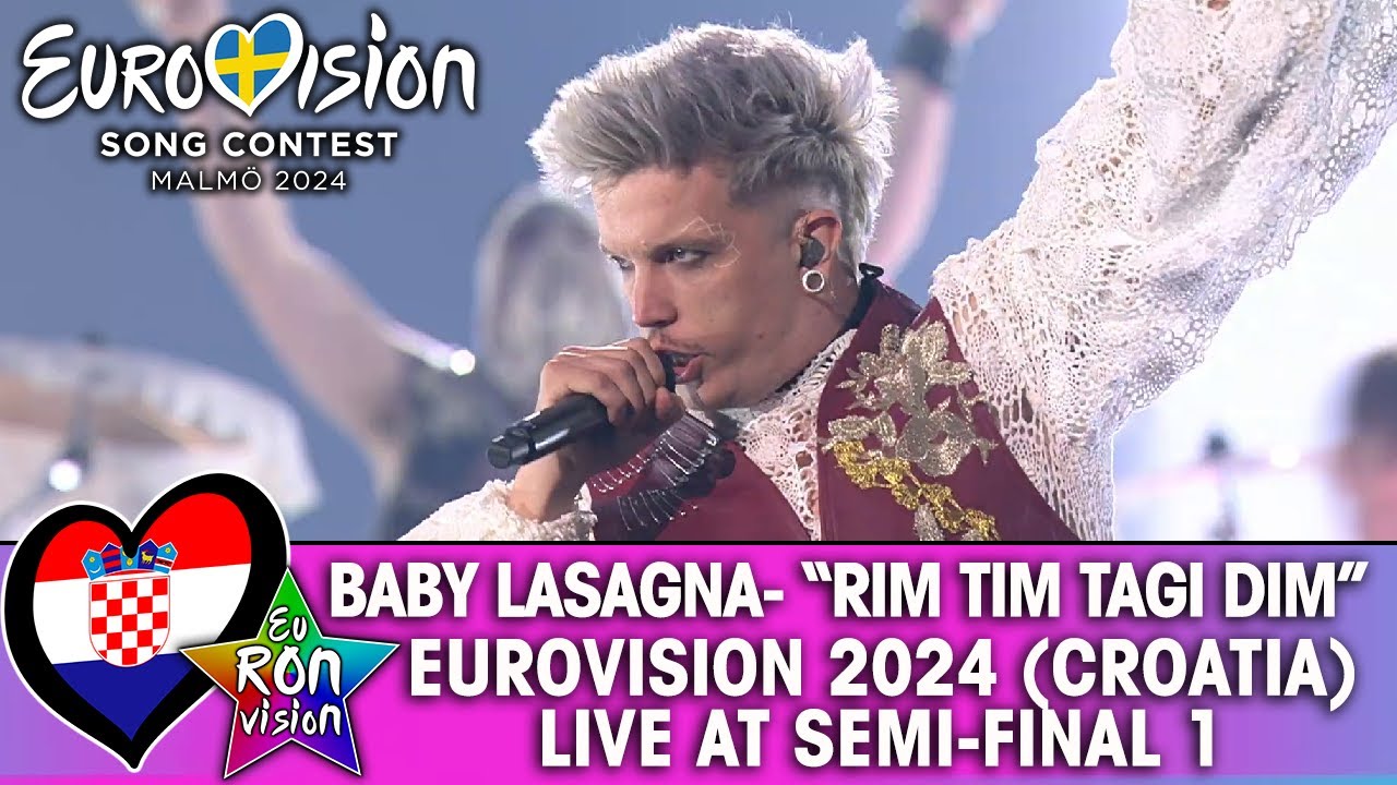 Baby Lasagna "Rim Tim Tagi Dim" - Live @ Eurovision Song Contest 2024 ...