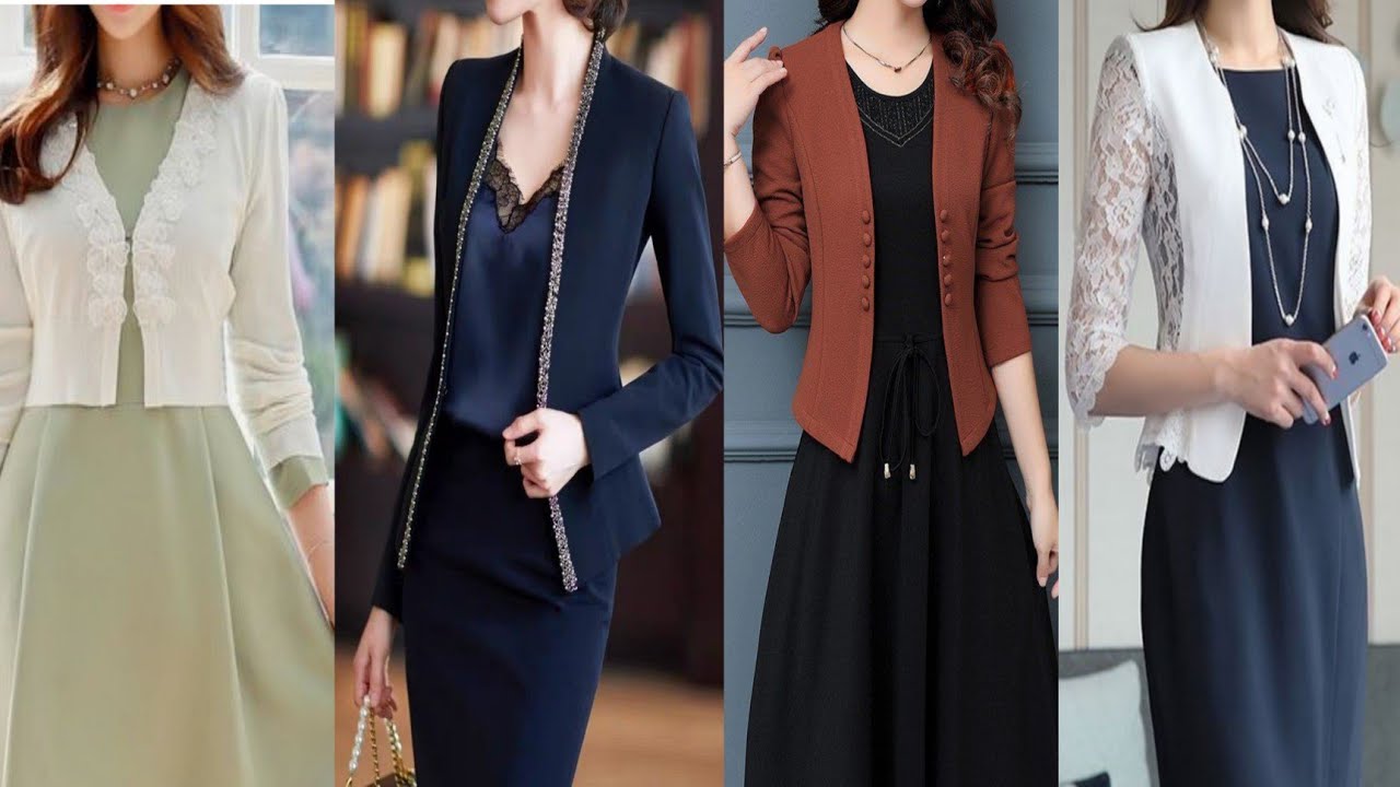 decent and elegant mini coat design|| party wear mini coat design for ...