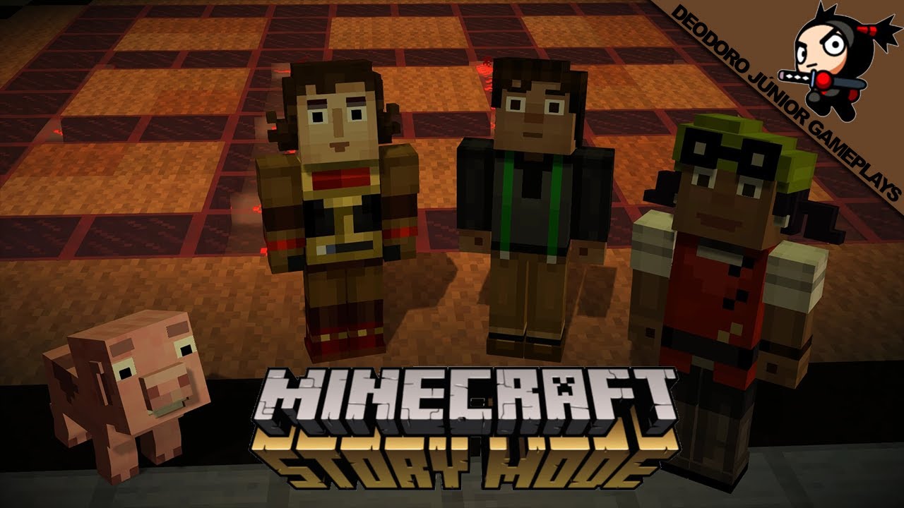Parte 6 - Procurando Ellegaard, a Lendária Inventora (Minecraft Story ...