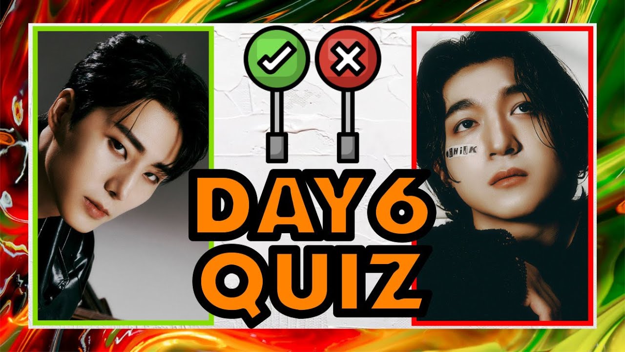 ARE YOU A REAL MY DAY? THE BEST DAY6 GAME! HOW MUCH DO YOU KNOW ABOUT THIS BAND? | KPOP QUIZ ...