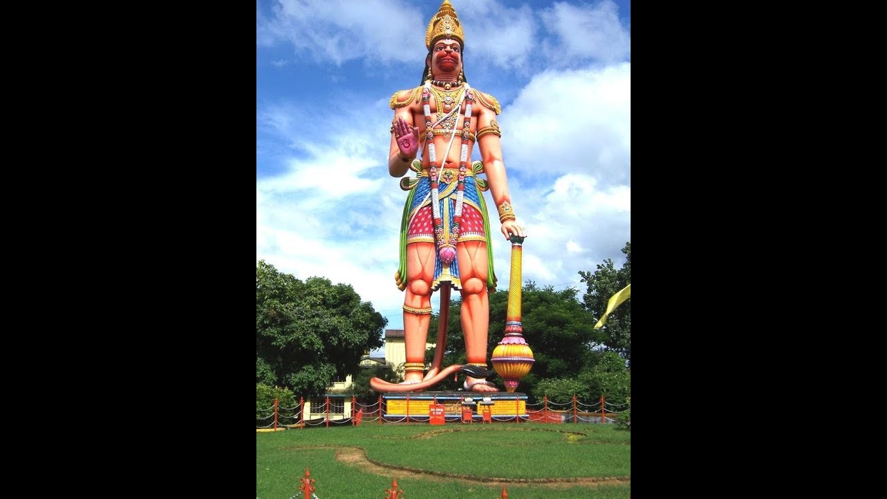 Anjaneya Swami Temple is a statue in depicting Hanuman. It is the ...