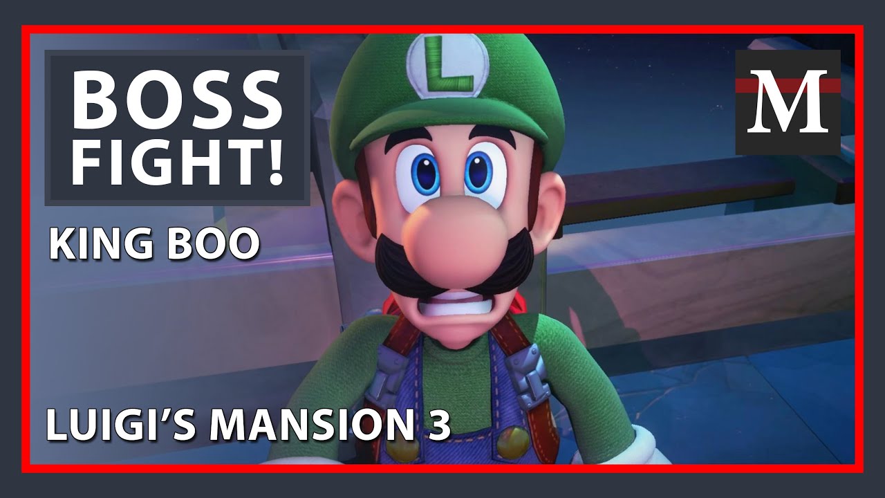 Boss Fight! 1: Luigi's Mansion 3 - King Boo - YouTube