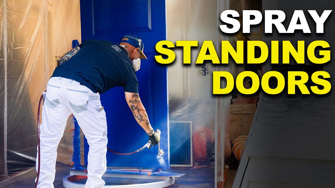 Spray Doors Easily With The PSDRID - YouTube