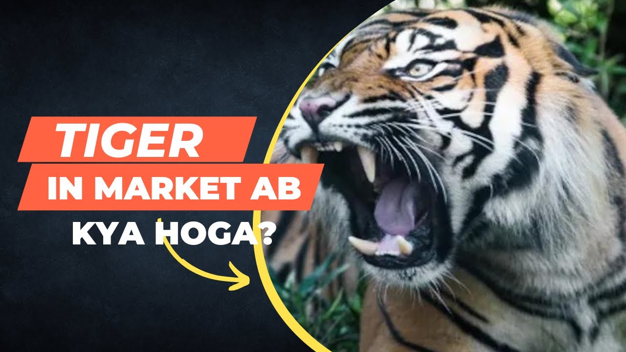 हमारे गांव की मार्केट मे तेंदुआ ||tiger in marchula market || तेंदुआ घर ...