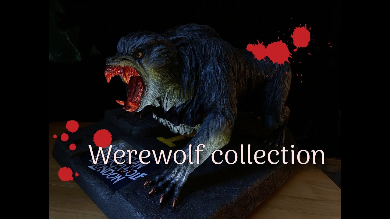 Werewolf collection, statues, figures, American werewolf in London ...