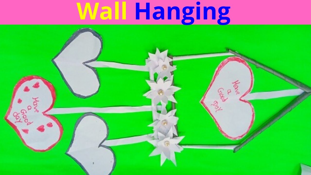 How To Make Wall Hanging In Easy Steps | Beautiful Wall Hanging | DIY ...