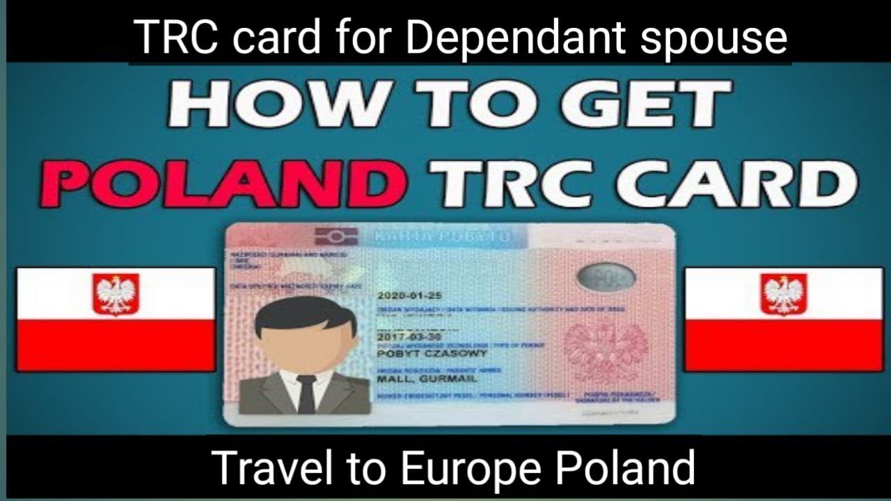 How to Apply for TRC Card for Dependant spouse in Poland|Temporary ...