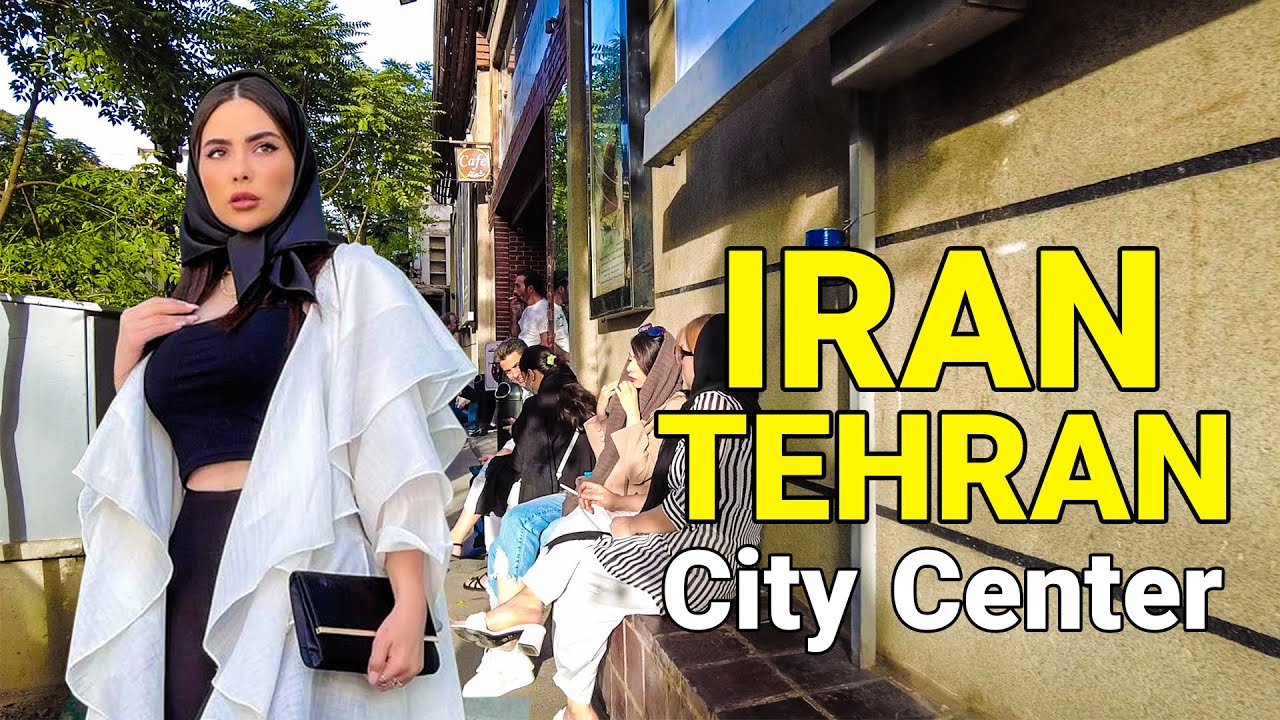 IRAN - Walking In The City Center Tehran 2022 Nofel Loshato Street ...