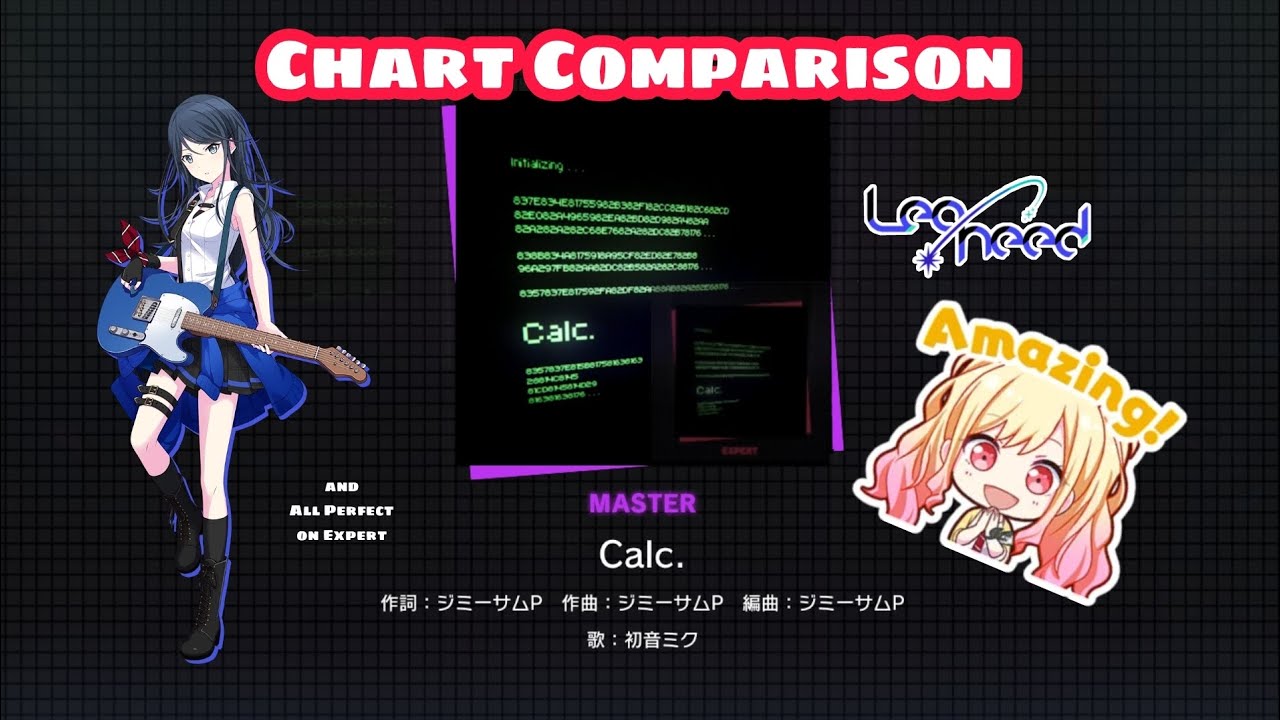 Project Sekai | Calc. Expert Master Chart Comparison - YouTube