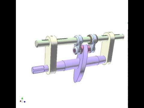 Inclining disk mechanism 3 - YouTube