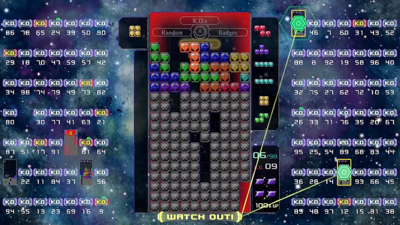 Tetris 99 - Crazy Game - YouTube