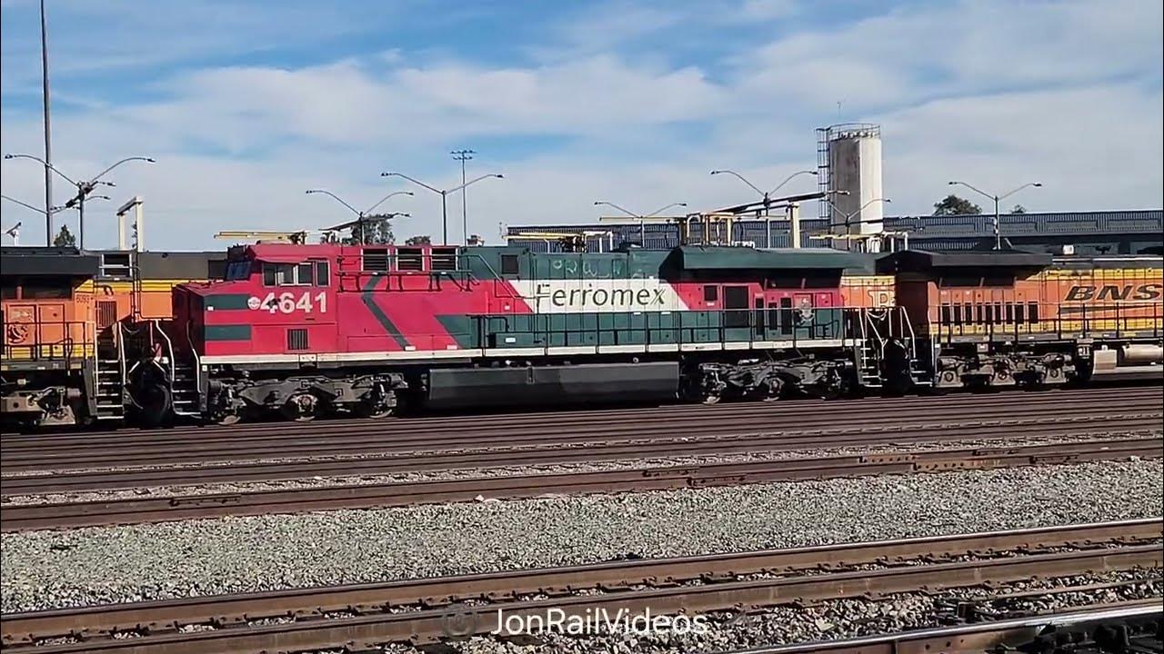 11/30/24 Pre: Looking at the power spotted at BNSF's Commerce yard-6 ft. FXE 4641 - YouTube