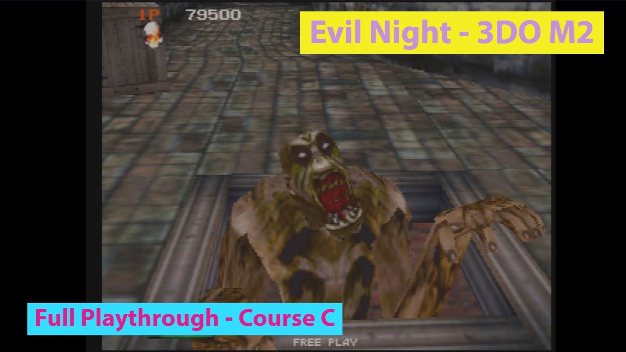 Evil Night - Course C - 3DO M2 Konami - Video Game Esoterica - EP 6.4 ...