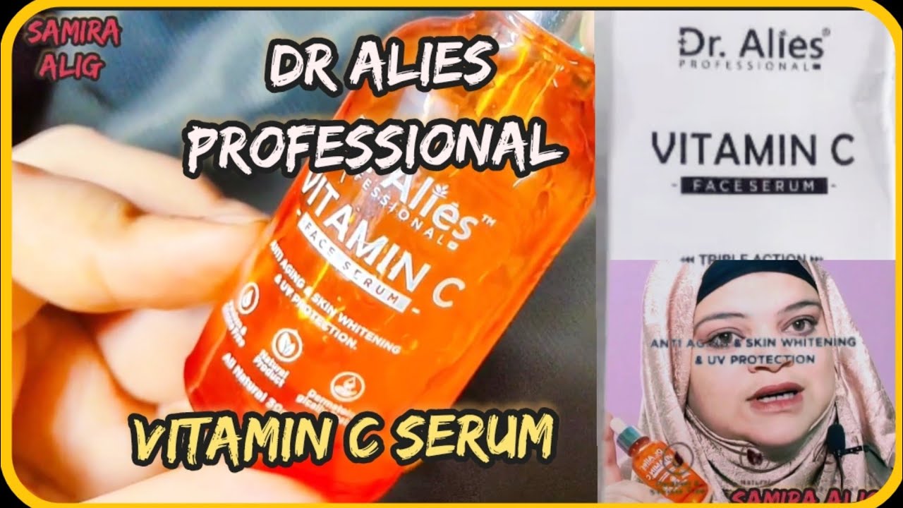 Dr Alies Professional Vitamin C face serum honest review | Dr Alies ...