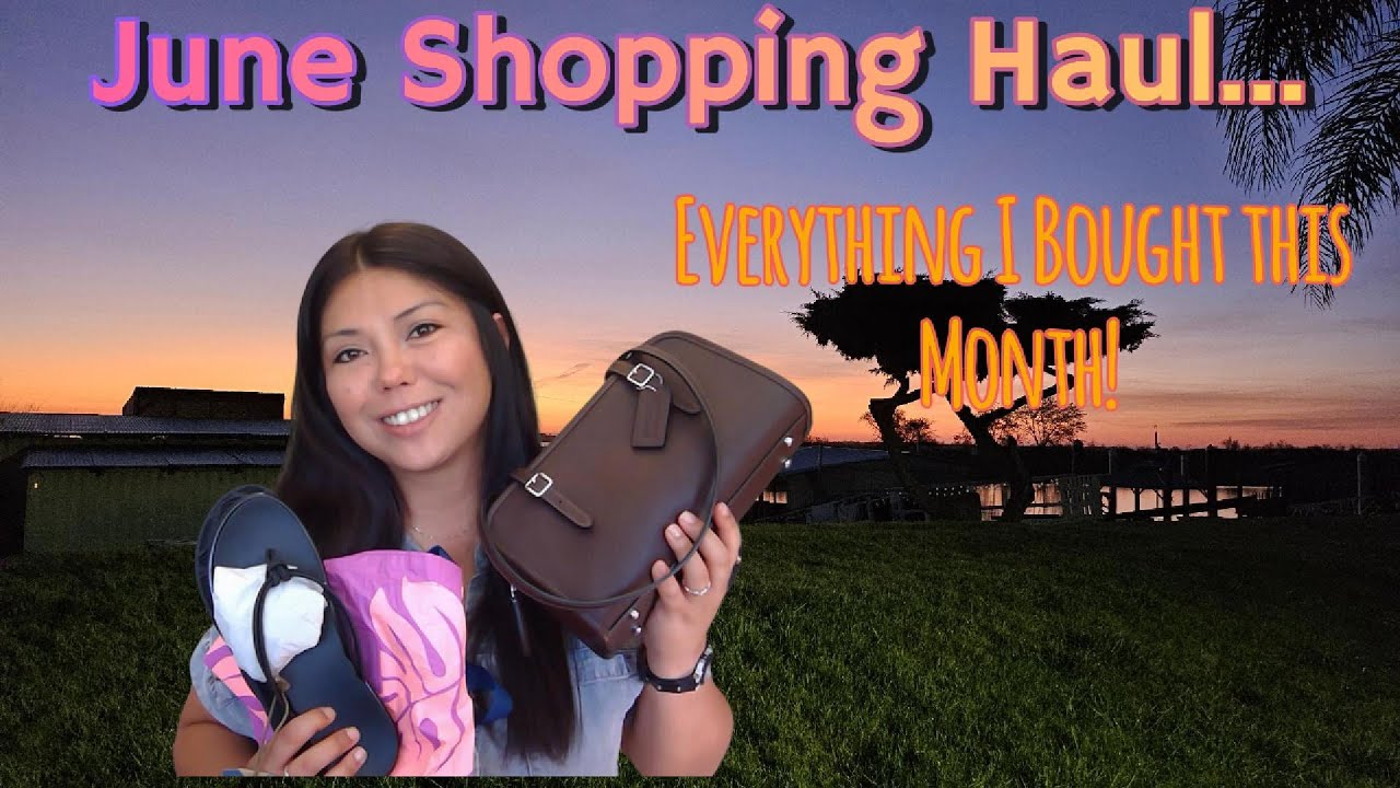 June Shopping Haul... Everything I bought this month! - YouTube