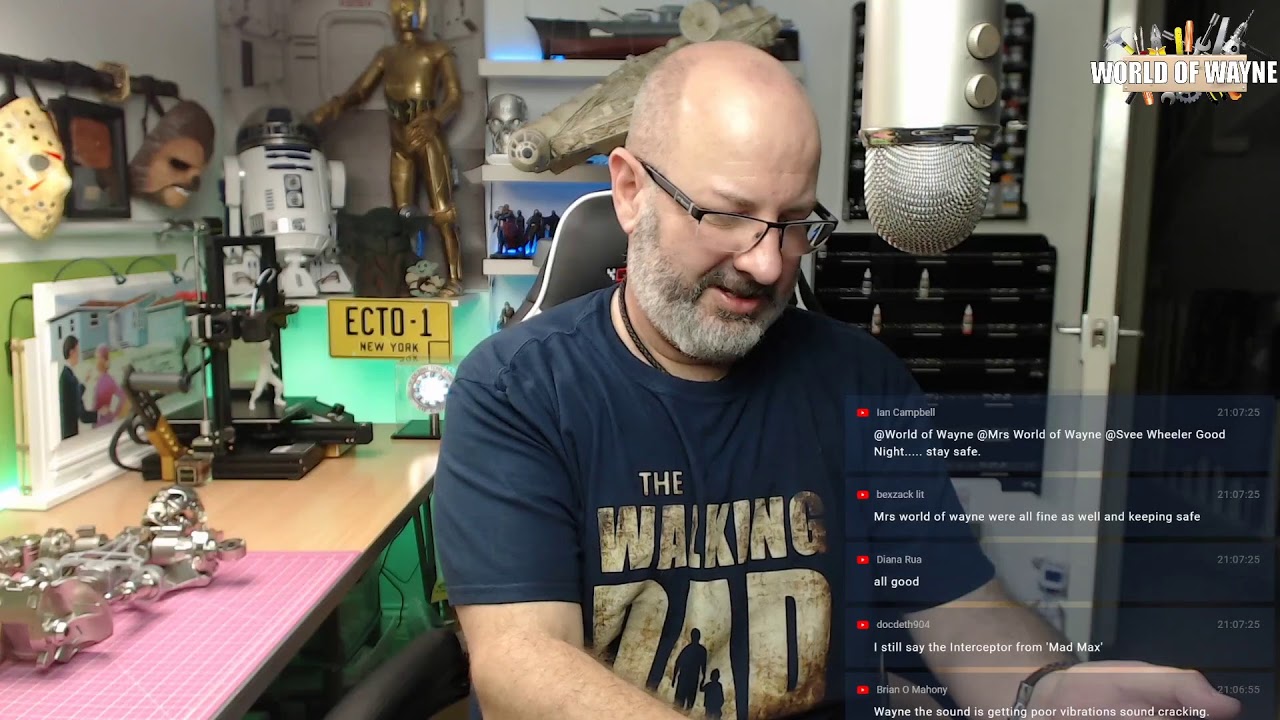 The World of Wayne Scale Modelling Live Stream - YouTube