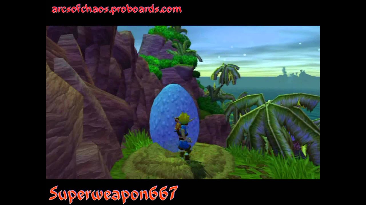 Jak & Daxter the Precursor Legacy - Sentinel Beach and Flut Flut Bird ...