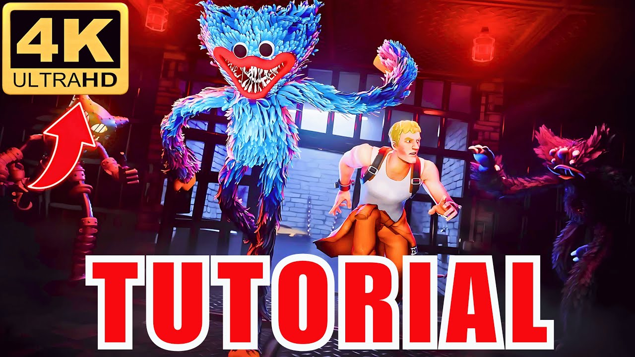 Fortnite POPPY PLAYTIME ESCAPE Fortnite Full Guide (ALL Keys, Tools ...