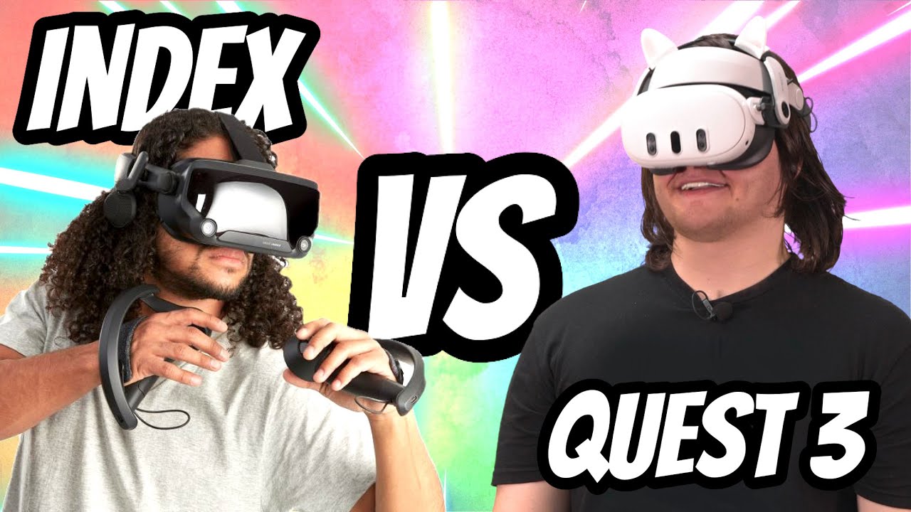 FIRST TIME IN QUEST 3! Valve Index user Tries MIXED REALITY - YouTube