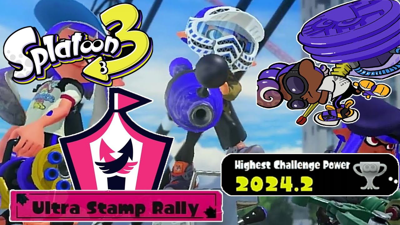 ULTRA STAMPS ONLY! Ultra Stamp Rally (6/6/24) Gameplay | Splatoon 3 ...