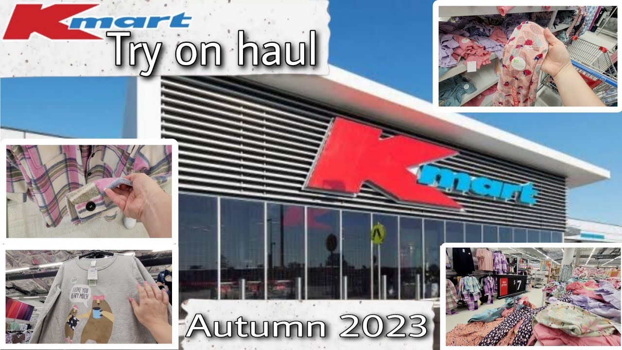 KMART CLOTHING HAUL TRY ON ️ - YouTube