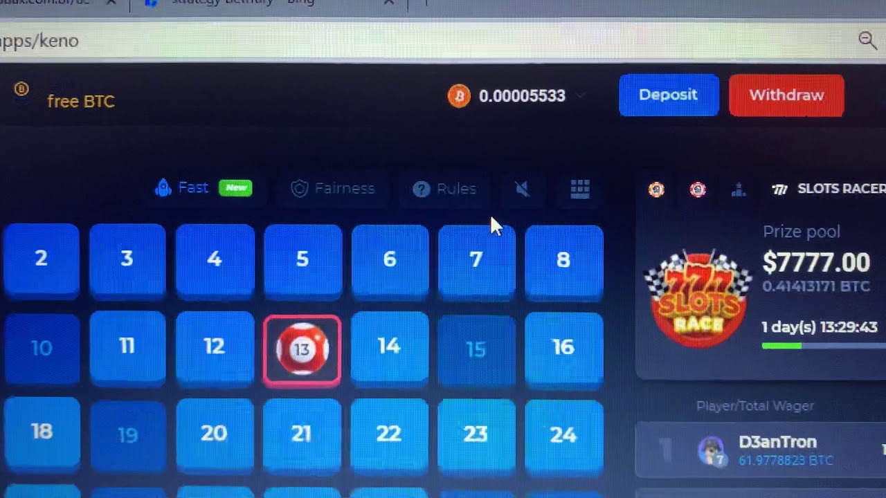 Betfury strategy keno forma tokens 👌💵💵💵 - YouTube
