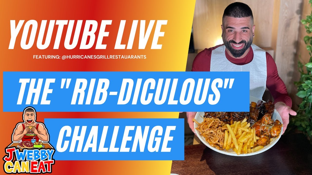 Hurricanes Grill - The "Rib-Diculous" Challenge - LIVE - YouTube