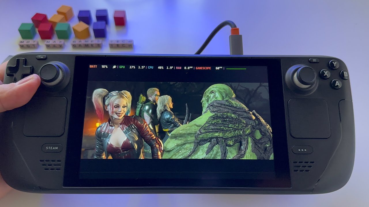 Injustice 2 - Steam Deck gameplay | Steam OS - YouTube