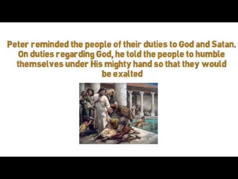 1 Peter Chapter 5 - YouTube