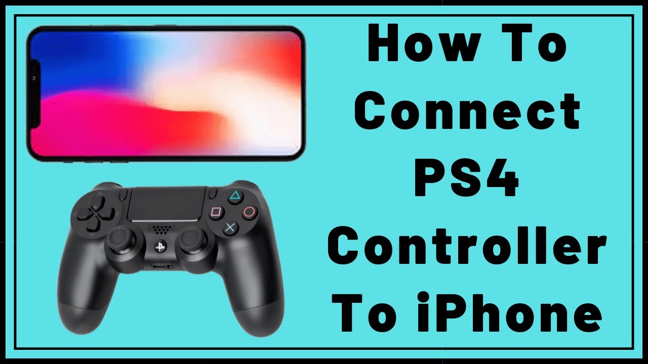 How to connect ps4 controller to iPhone || - YouTube