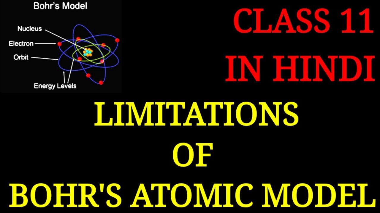 LIMITATIONS OF BOHR'S ATOMIC MODEL CLASS 11 BY DR. RAJU PIDURKAR - YouTube