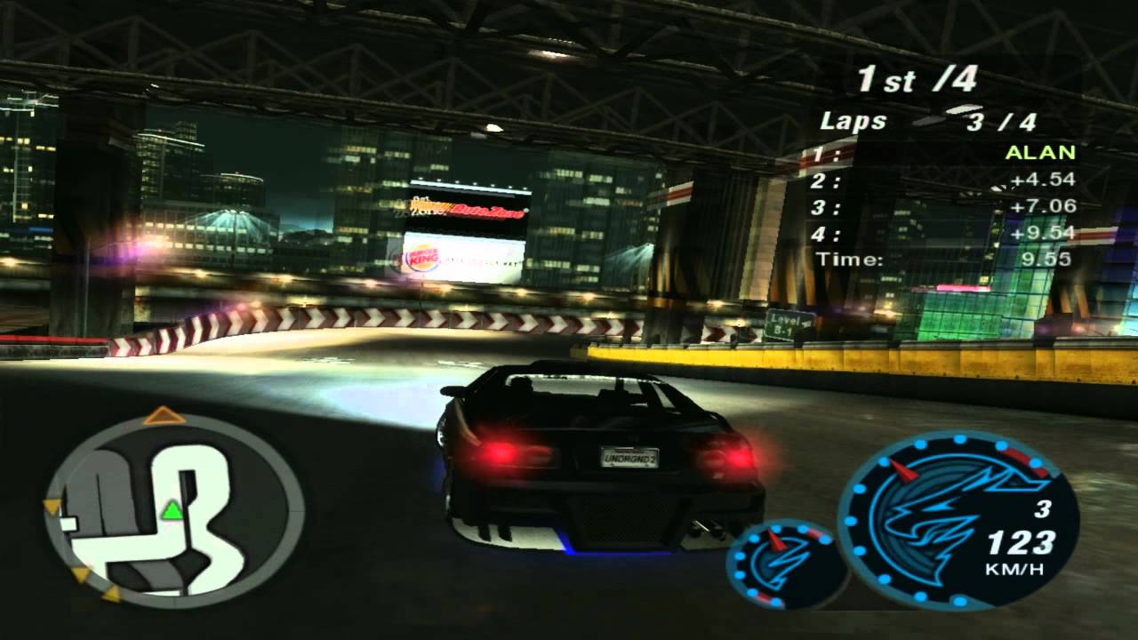 Need For Speed: Underground 2 - (World Map) Race #131 - Street X (Stage ...