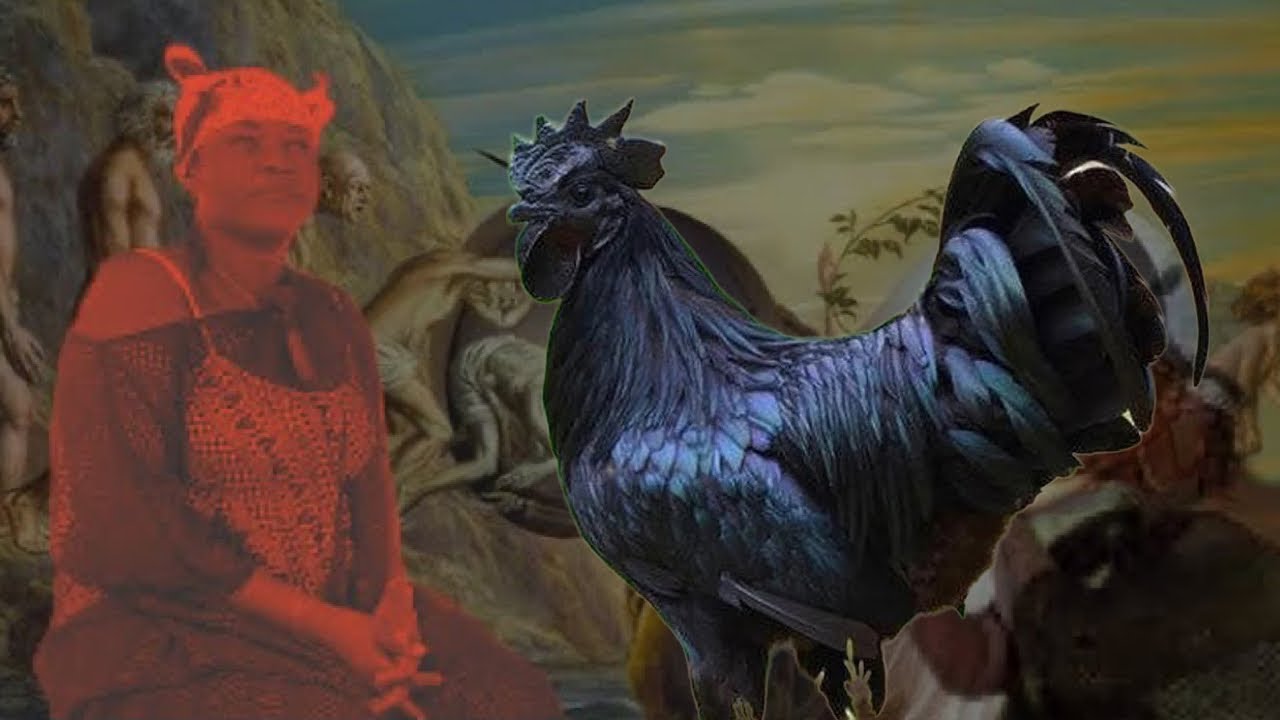 PT 2! Mamaga Fafali Demonstrates How To Use A Black Fowl To End ...
