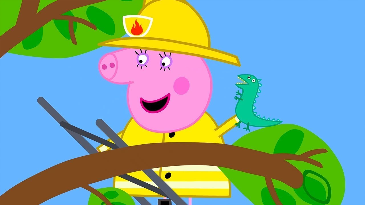 Firefighter Song 🔥🧑‍🚒 Super Mummy Pig to the Rescue 🚒 Peppa Pig Kids ...