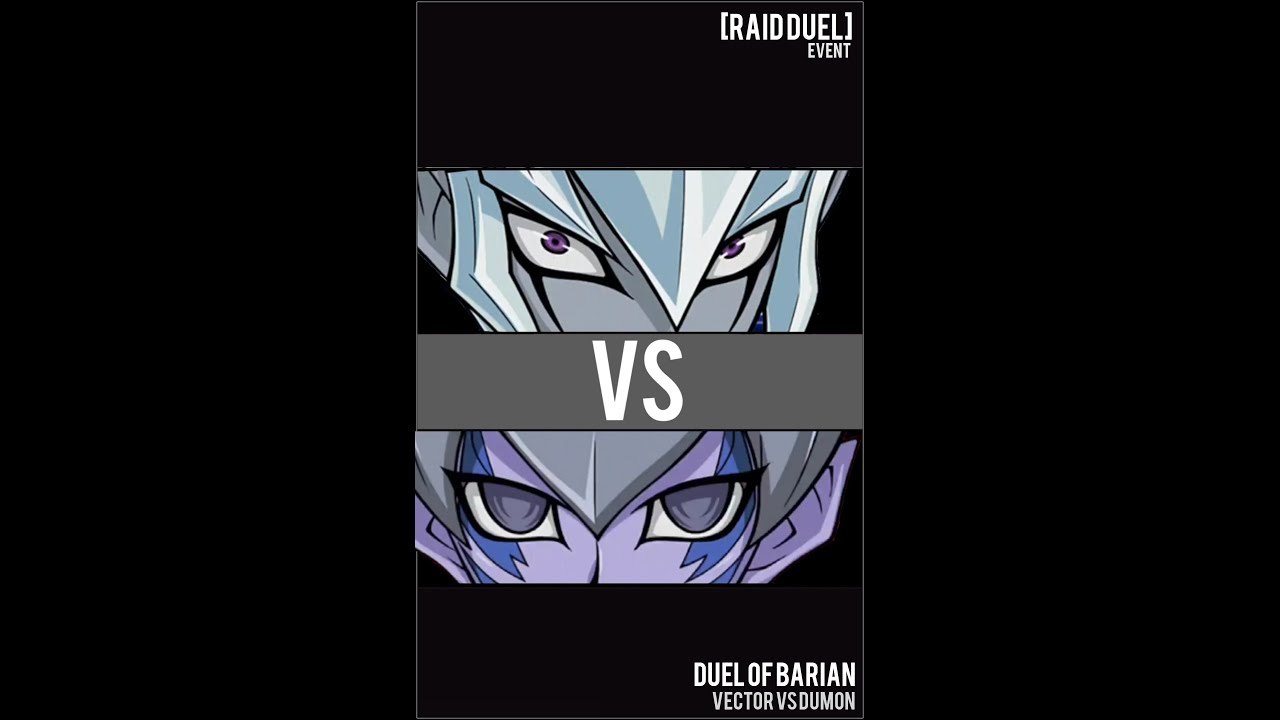 Yugioh Duel Links - Duel of Barian x Vector Vs Dumon [Raid Duel] - YouTube