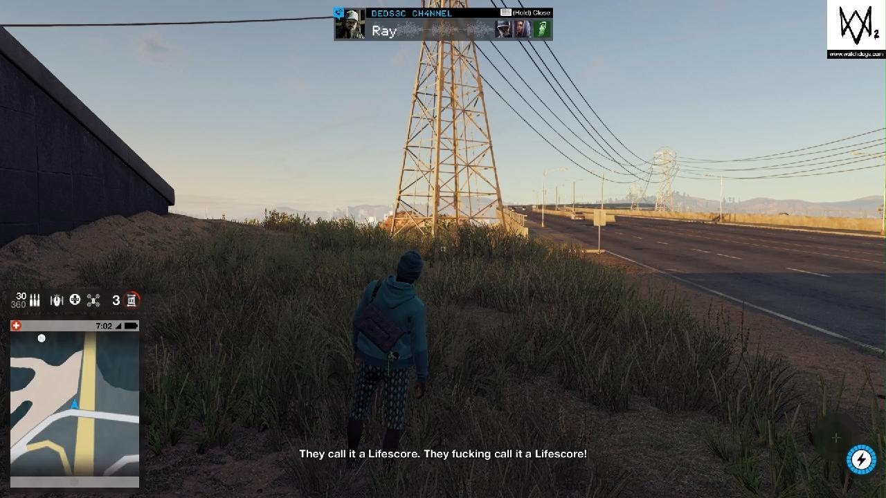 WATCH DOGS 2: Marcus, Ray And The Rest Of Dedsec Discuss Lifescores ...