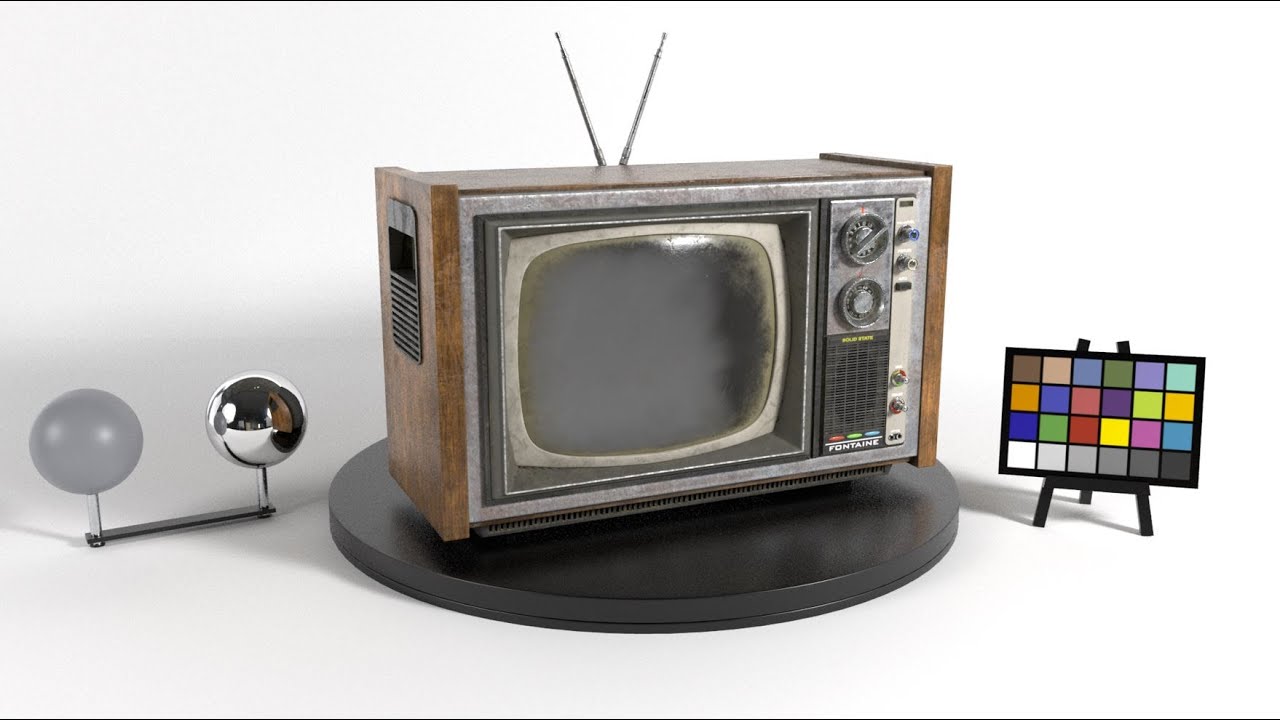 VintageTV - LookDev Turntable - YouTube