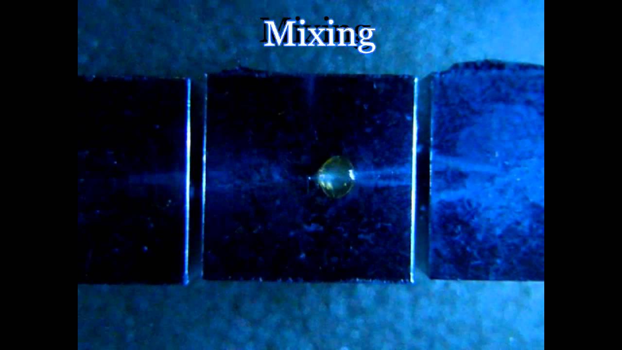 Acoustic levitation: Chemical reaction lifted by sound - YouTube