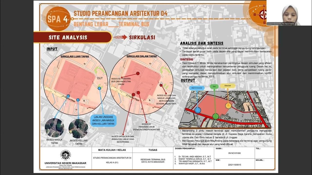 TUGAS STUDIO PERANCANGAN ARSITEKTUR 04_REDESAIN TERMINAL BUS DAYA KOTA MAKASSAR - YouTube