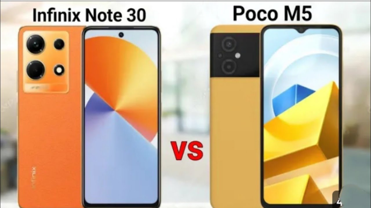 Infinix Note 30 vs Poco M5 comparison - YouTube