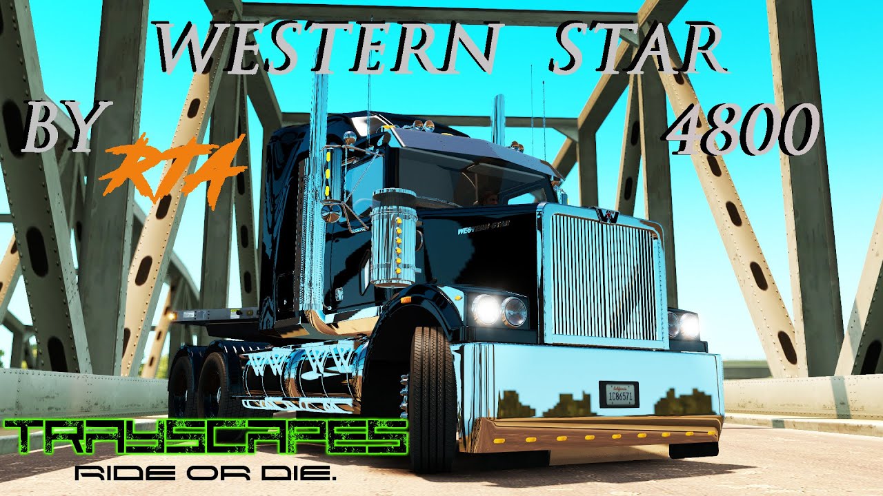 Western Star 4800 By RTA American Truck Simulator - YouTube