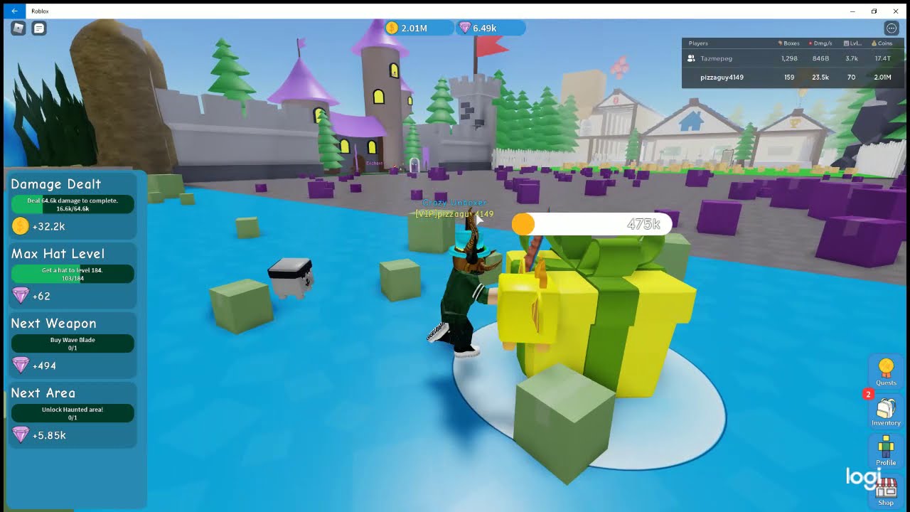 Roblox Unboxing Simulator (Part 1) - YouTube