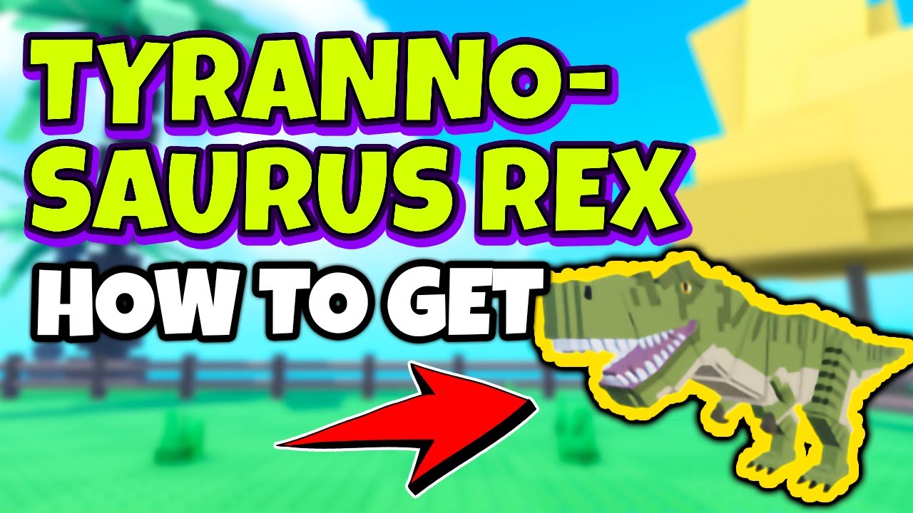 How to Get TYRANNOSAURUS REX in RAISE ANIMALS Roblox - Complete ...