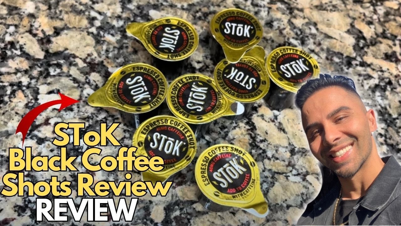 SToK Black Coffee Shots Review: The Game-Changer for Bold Energy! - YouTube