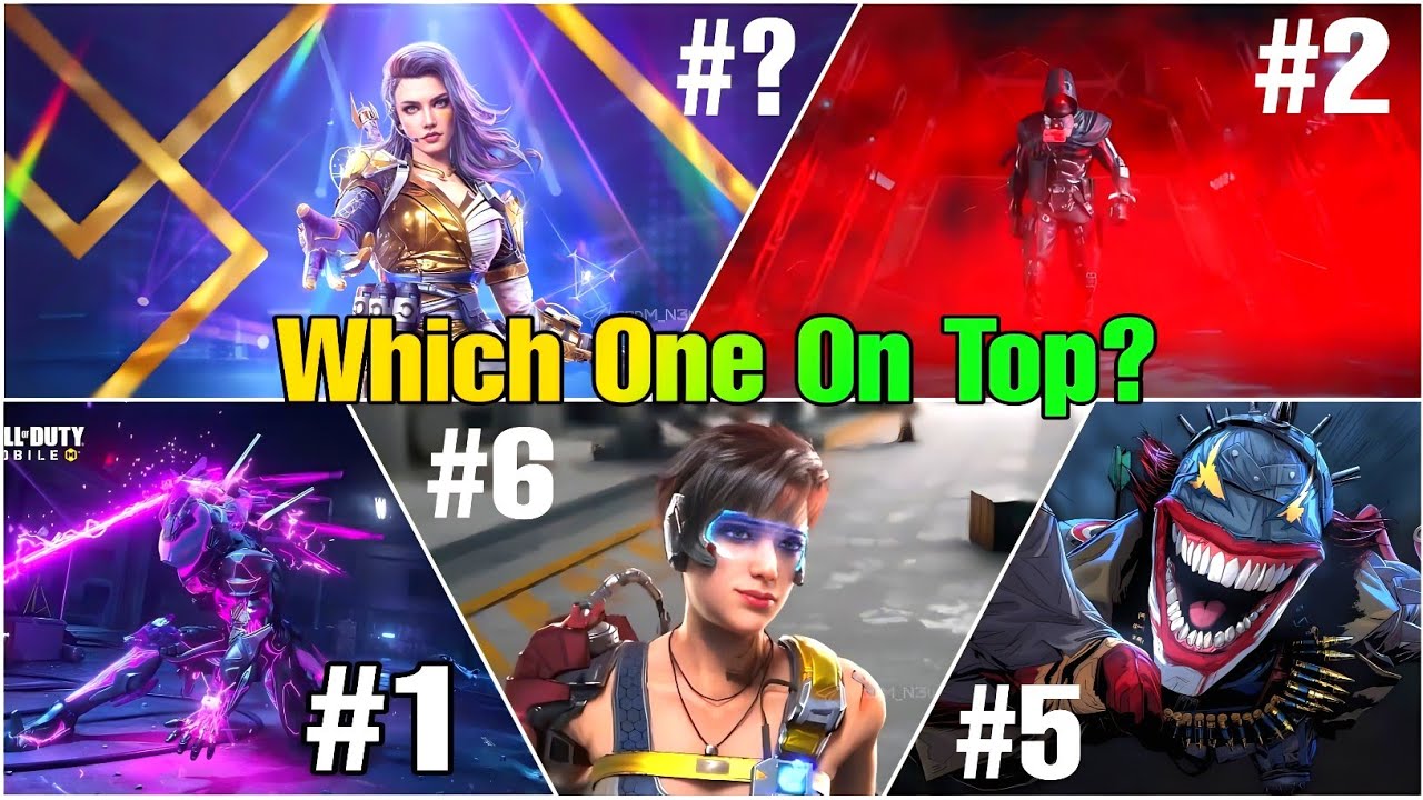 🤯All Legendary Character Ever Trailer |🥵Legendary Hso &😱Nyx +😍Mythic ...