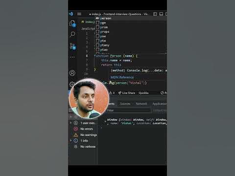 Regular function vs Constructor function in JavaScript #shorts - YouTube