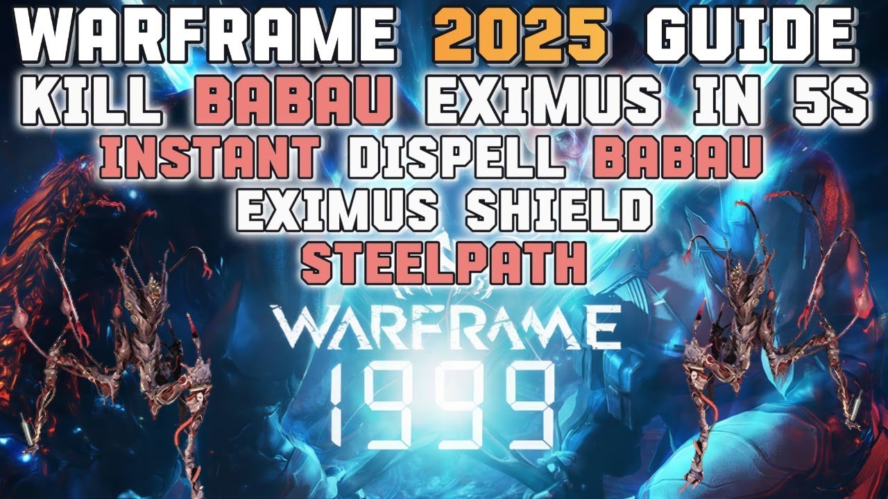 Warframe Kill Techrot Babau Eximus in 5s - YouTube
