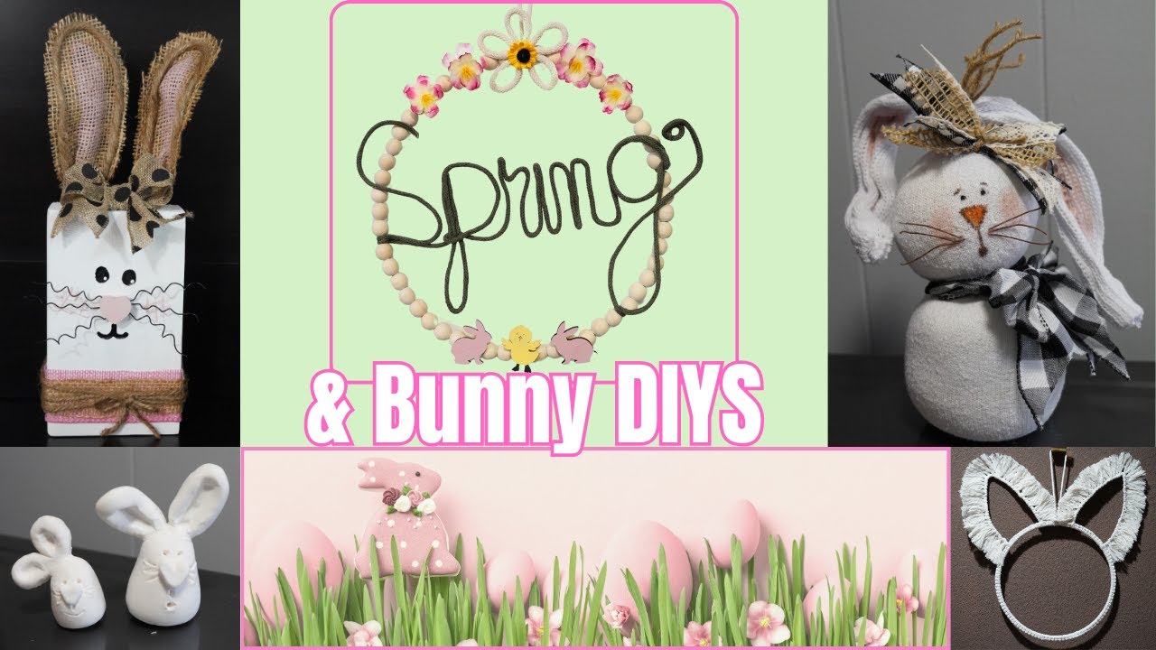 5 **NEW** SPRING DIYS THAT WILL ADD CUTENESS TO YOUR DECOR - YouTube
