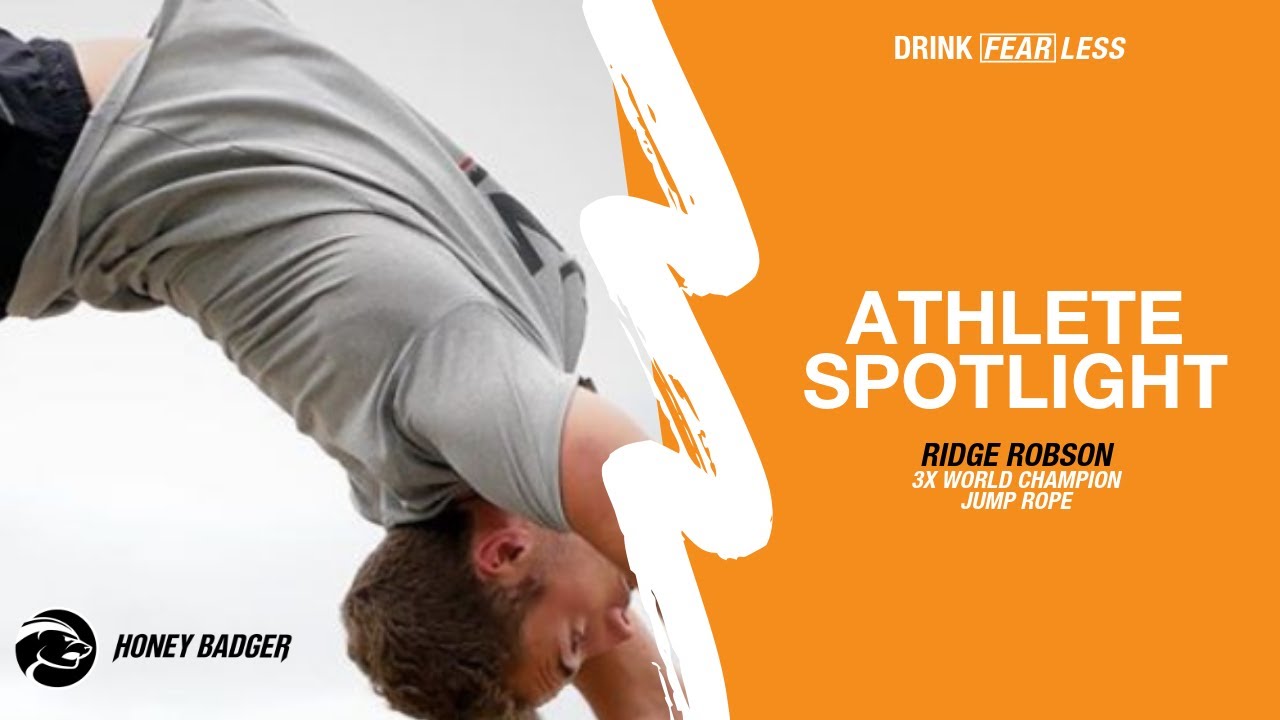 Honey Badger: Athlete Spotlight Ridge Robson 3x Jump Rope Champion ...