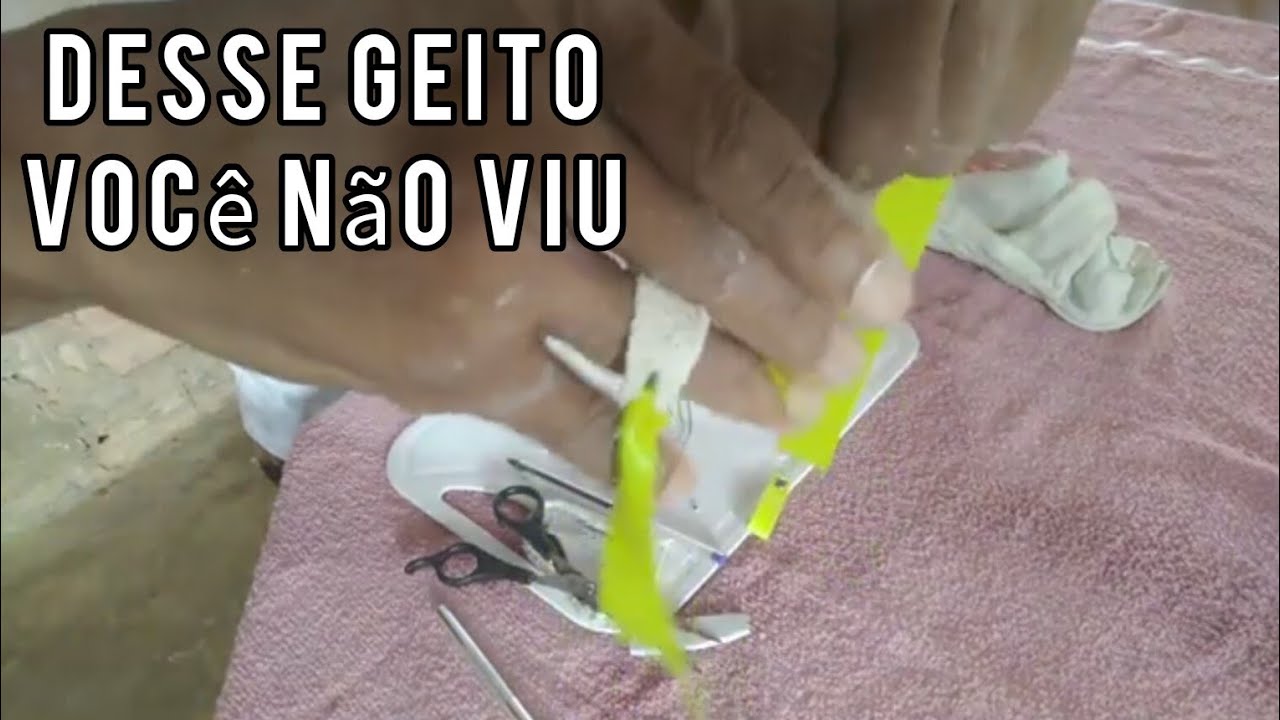 COMO FAZER COURO, MALHA PARA ESTILINGUES,BALADEIRA, SLINGSHOT - YouTube